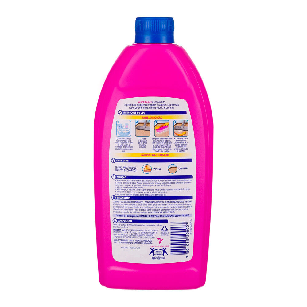 Limpa Carpete Vanish Karpex 500ml